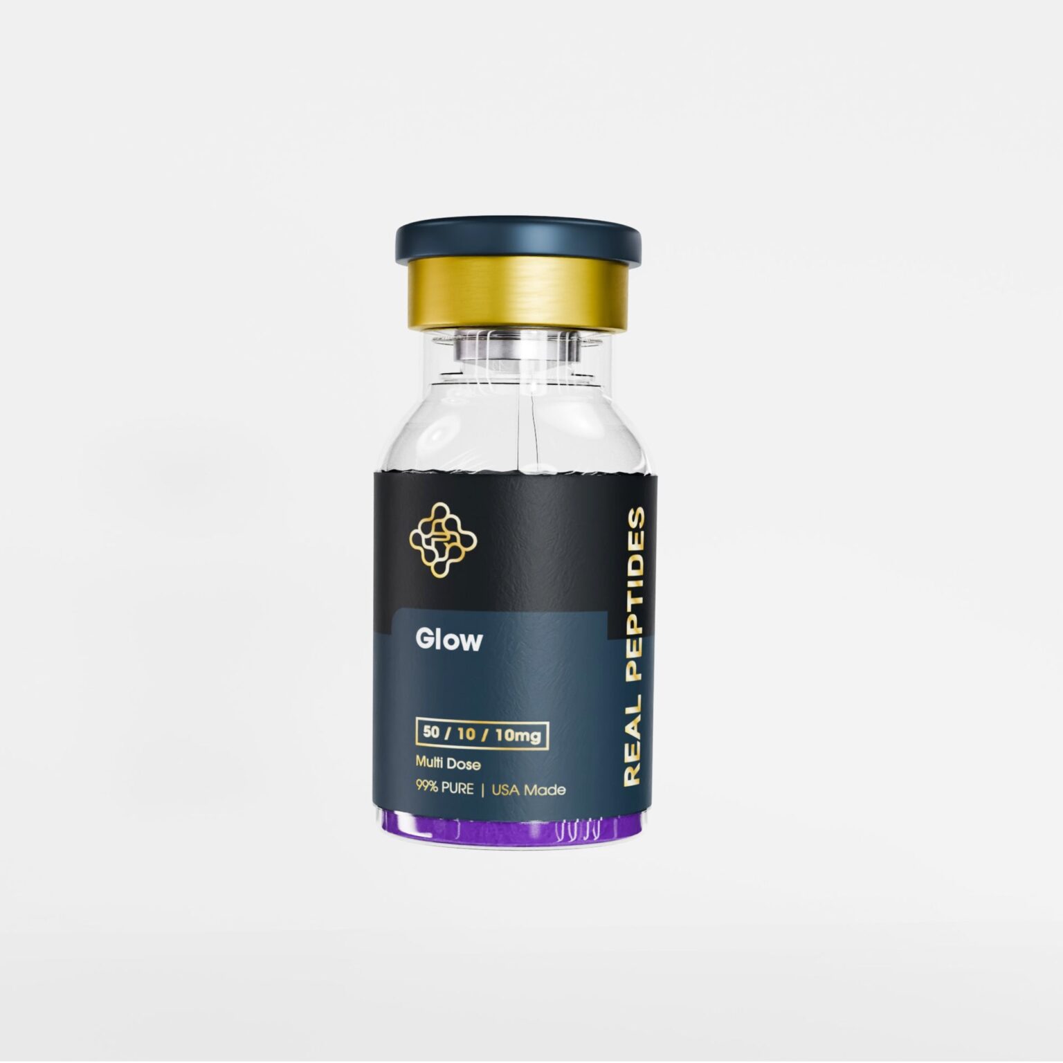 Buy Glow Blend Peptide Stack | Skin, Repair & Vascular Research Trio